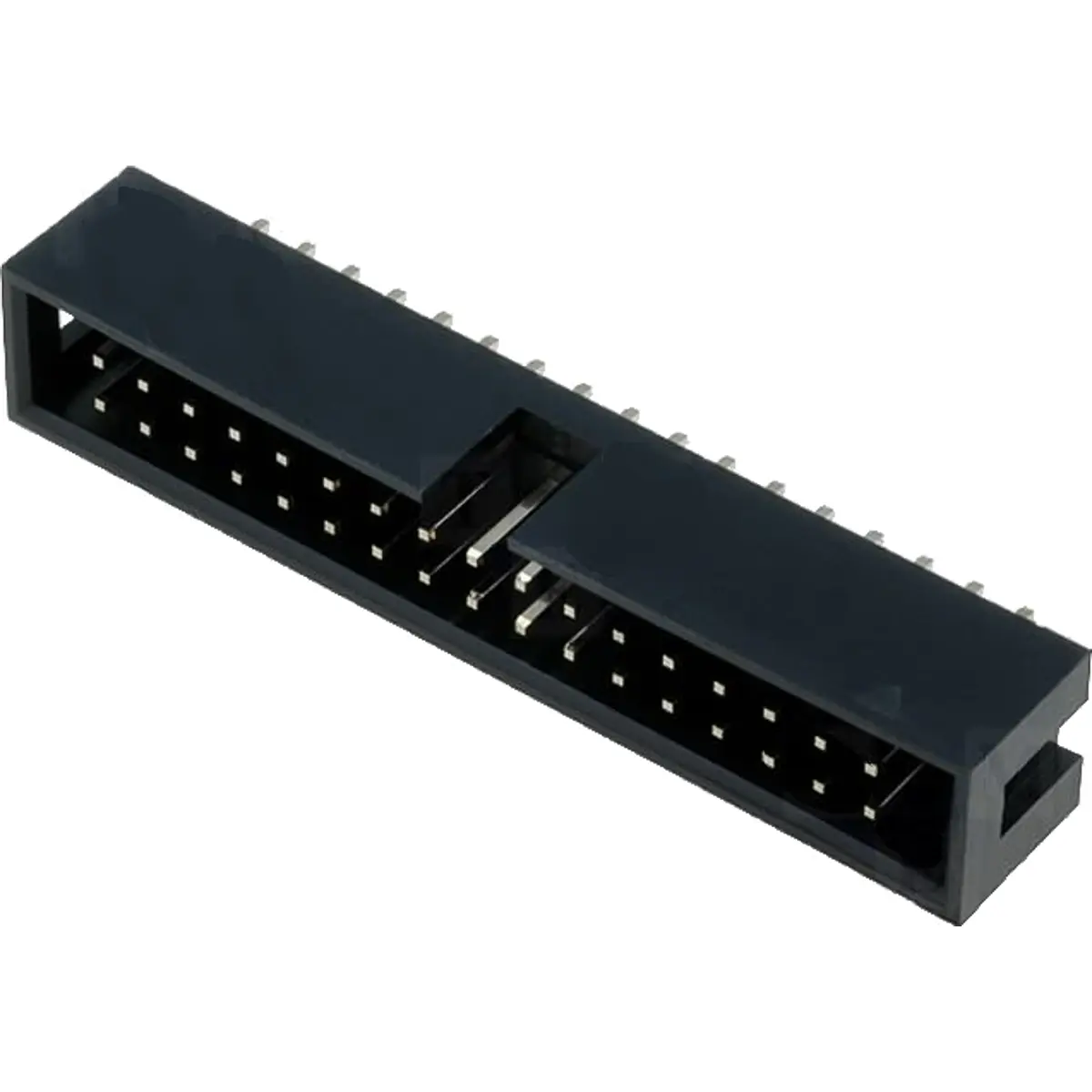 Ficha IDC 34 pinos (2x17) macho para soldar em PCB — Mauser
