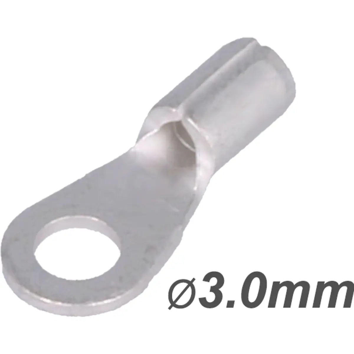 Terminal de olhal não isolado (0.5-1mm²) M3 Ø3.0mm — Mauser