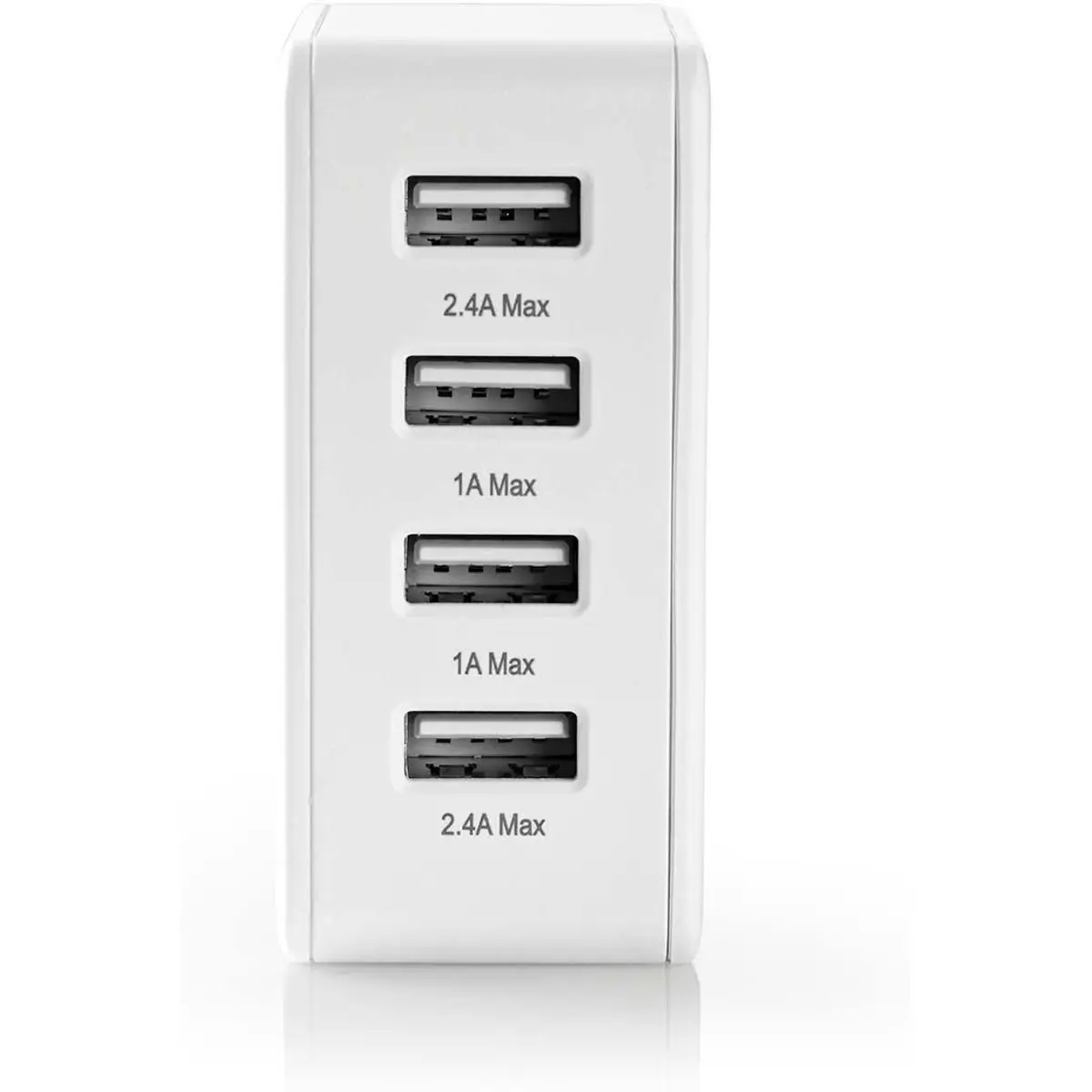 Nedis WCHAU481AWT - Carregador 4xUSB (230VAC -> 5VDC) 4,8A - Branco ...