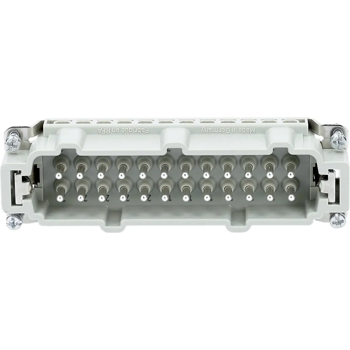 Harting 09330242601 - Ficha HDC 24+PE (12+12) pinos macho Han E (size ...