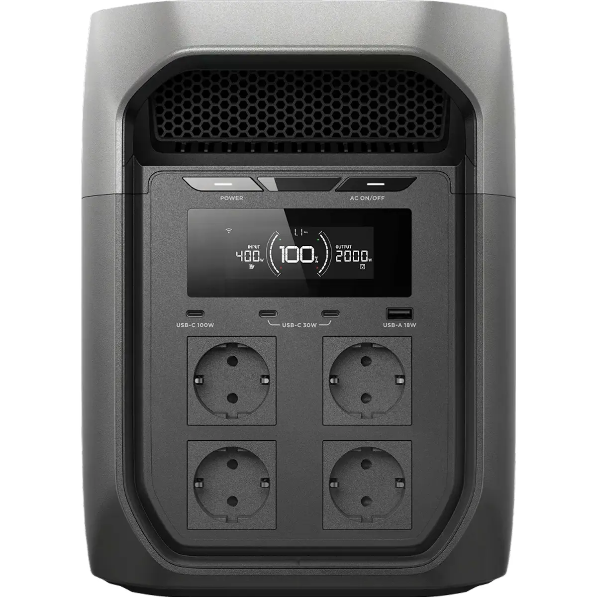 EcoFlow Delta 3 Max - Power Station 2400W 2048Wh c/ UPS e Carregamento ...