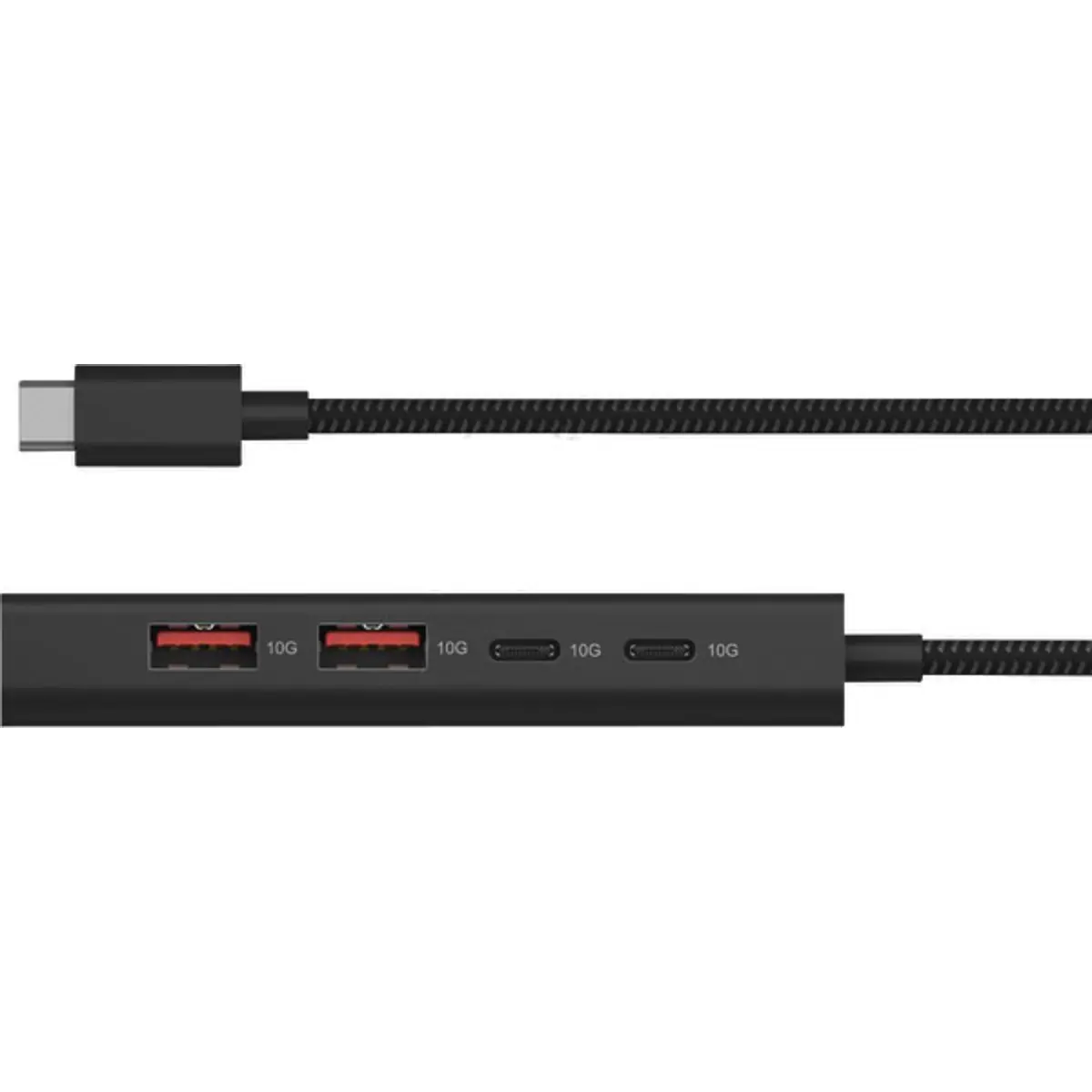 ICY BOX IB-HUB1436-CPD - Hub USB 3.2 de 4 portas (2×USB-A + 2×USB-C ...