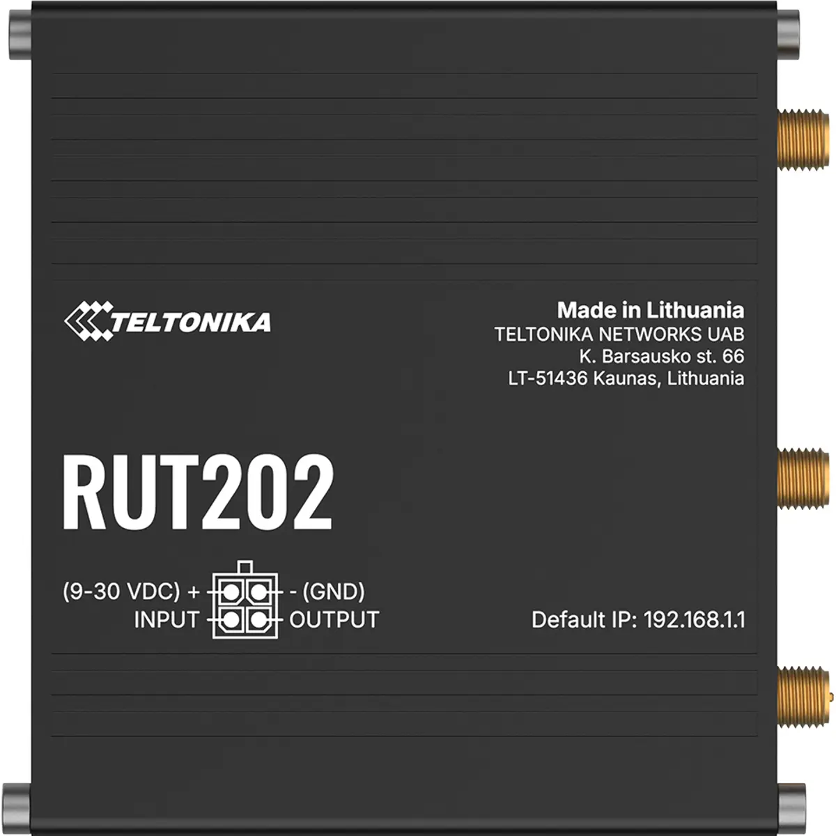 TELTONIKA Networks RUT202 - Router industrial 4G LTE Cat 4 Dual SIM c ...