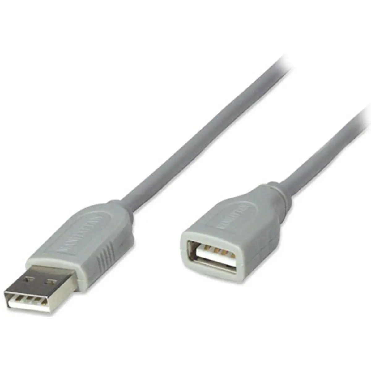 Cabo extensão USB 2.0 A macho - A fêmea isolada - 3.0m — Mauser