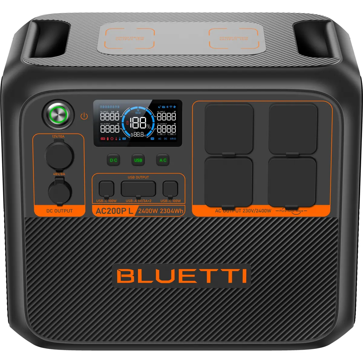 BLUETTI AC200PL - Power Station 2400W 2304Wh Expansível | UPS ...