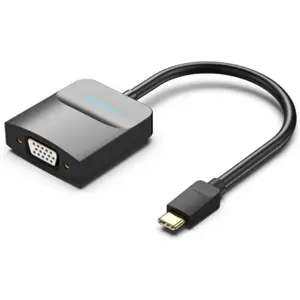 Vention TDDBB - Conversor USB-C macho VGA fêmea 1080p (1920x1080 60HZ ...